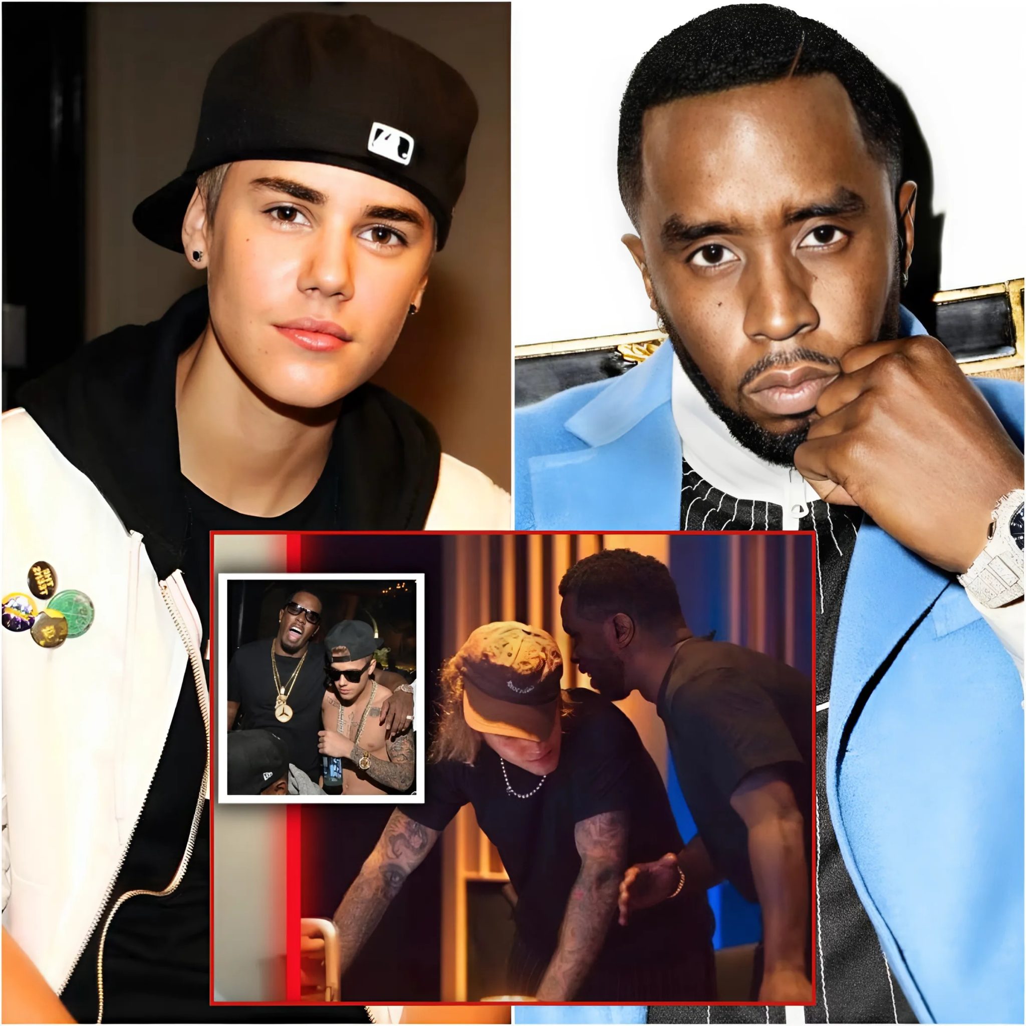 Justin Bieber Shows Proof Diddy A3used And D3ug Him For Years Video